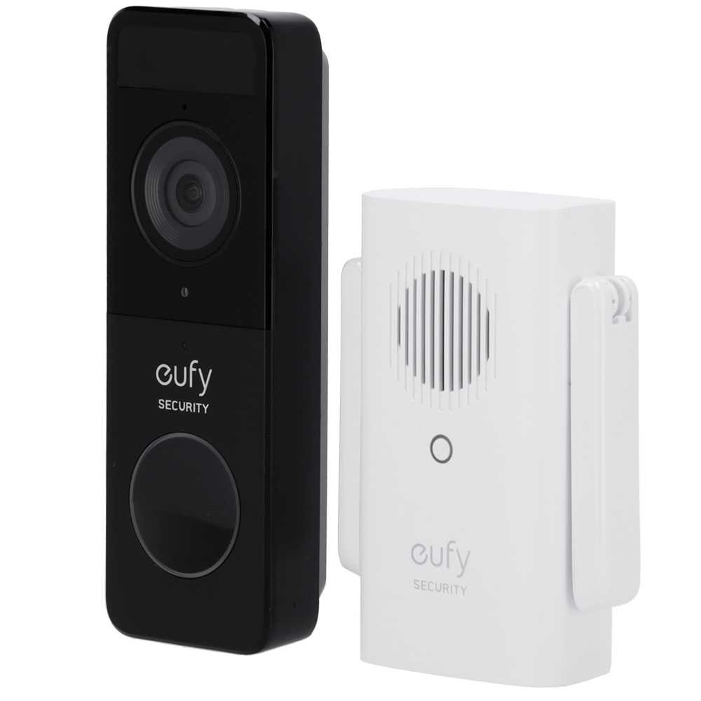 Sonnette vidéo Eufy WiFi 2K (Doorbell C211) | Mr Caméras